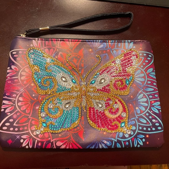 Bags | Diamond Encrusted Wristlets | Poshmark